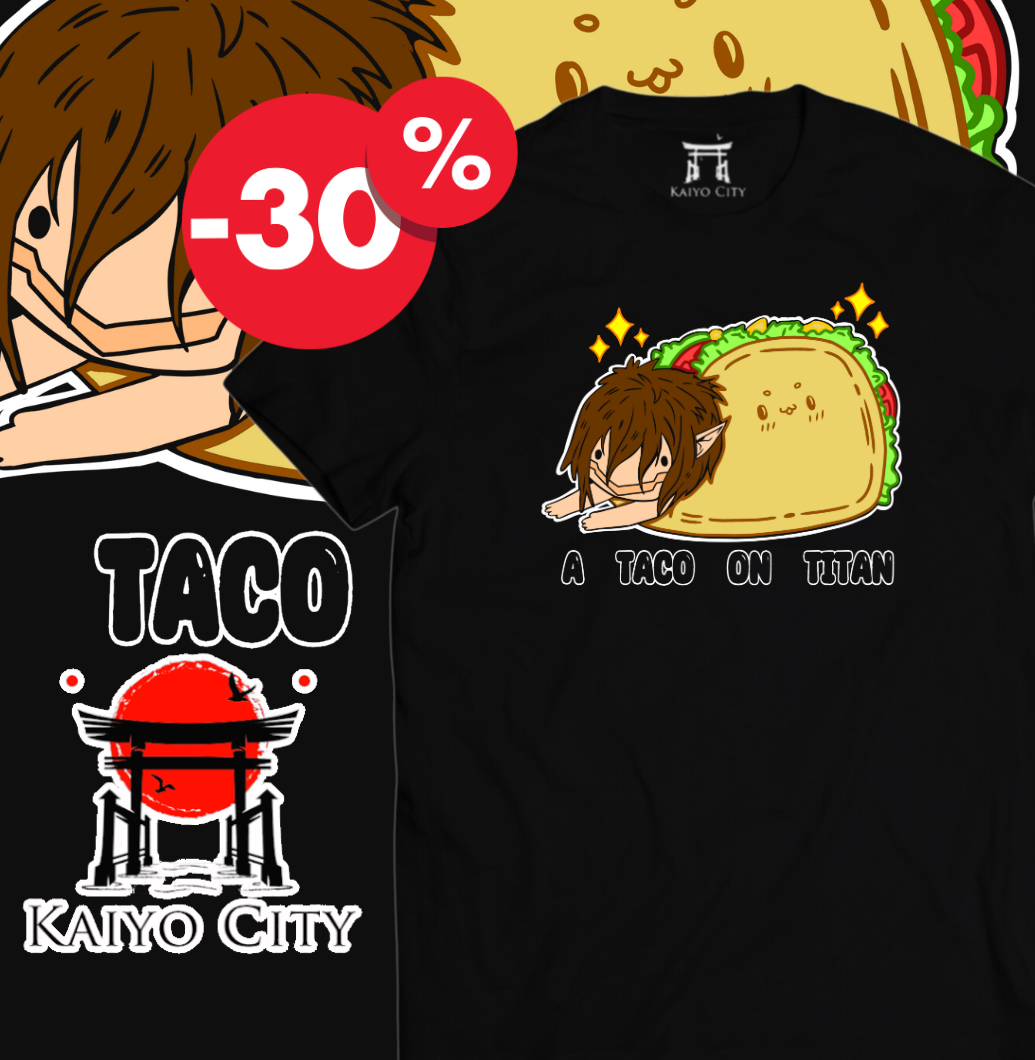 Playera Taco de Titán – Kaiyo City