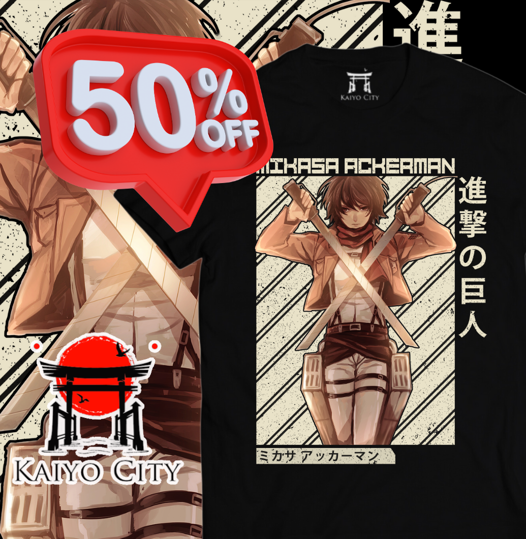 Playeras de anime edición limitada – Kaiyo City